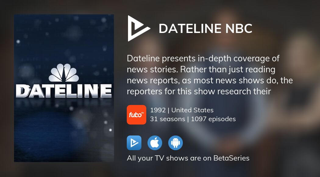 Watch Dateline NBC streaming
