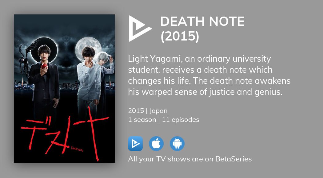 Watch Death Note (2015) streaming