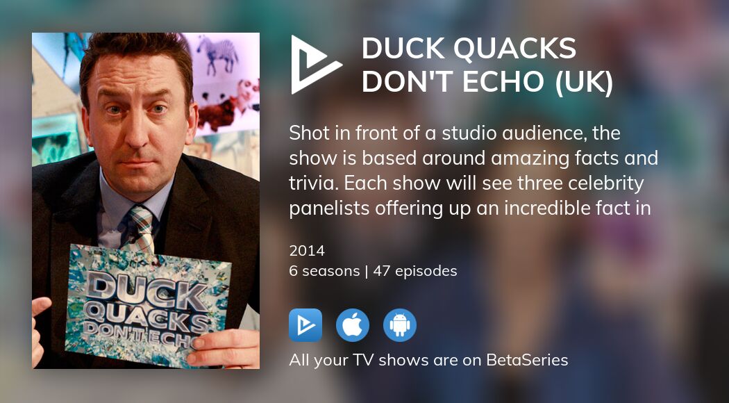 Watch Duck Quacks Don't Echo (UK) streaming