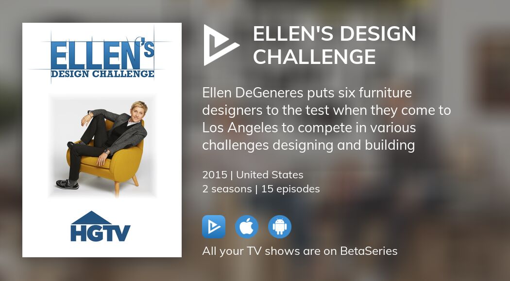 Watch Ellen's Design Challenge streaming