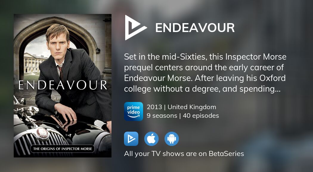 Watch Endeavour streaming