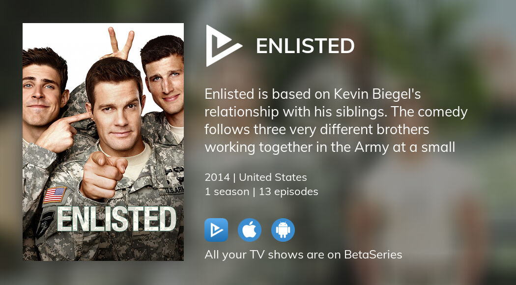 Watch Enlisted streaming