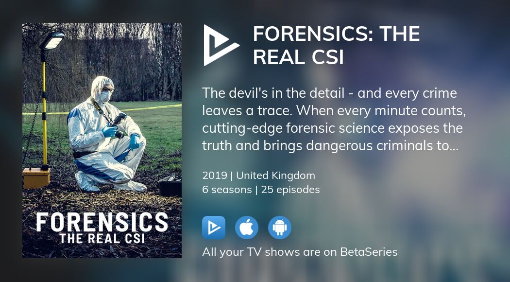 Watch Forensics: The Real CSI streaming