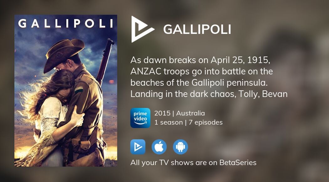 Watch Gallipoli streaming