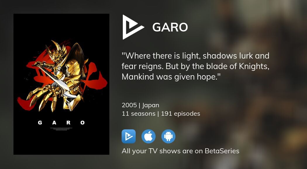 Watch Garo streaming