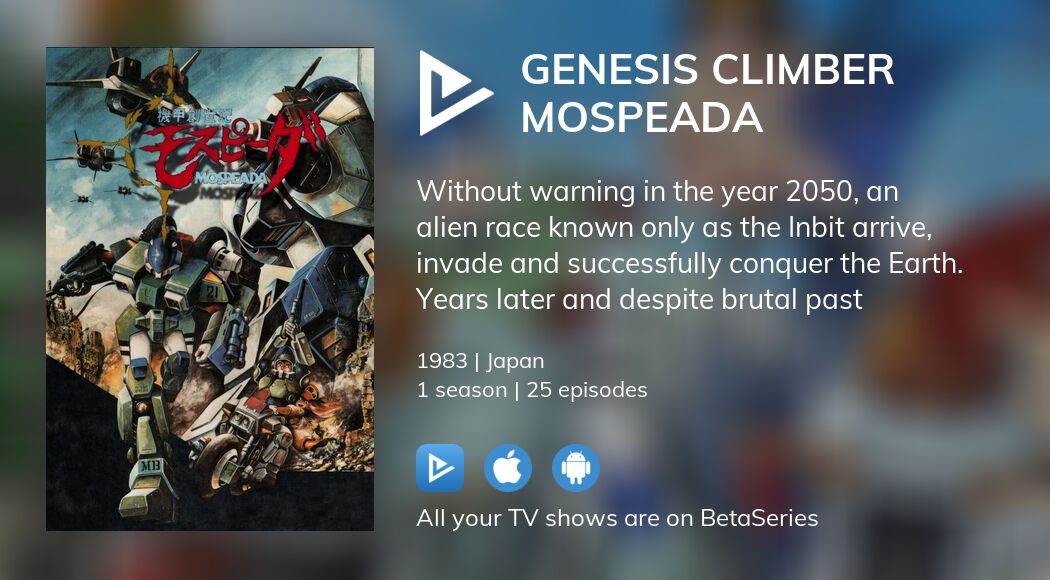 Watch Genesis Climber Mospeada streaming
