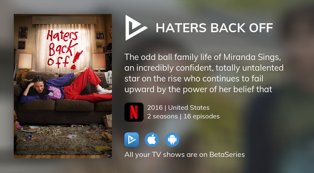Watch Haters Back Off streaming