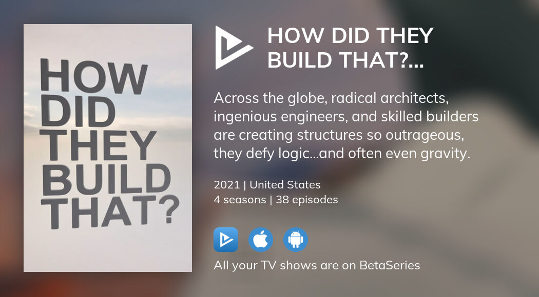 Watch How Did They Build That? (2021) streaming