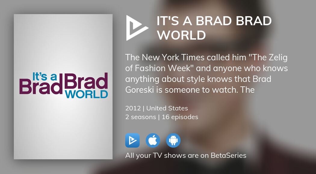 Watch It's a Brad Brad World streaming