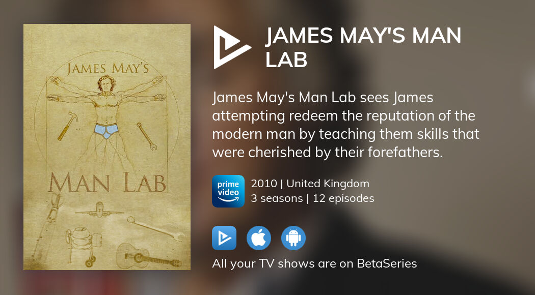 Watch James May's Man Lab streaming