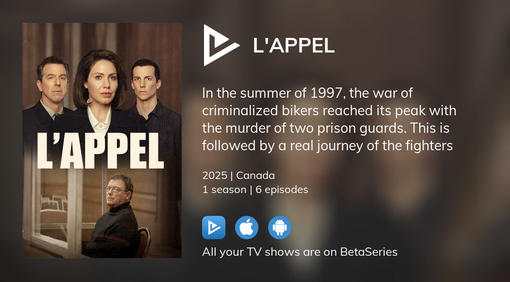 Watch L'appel streaming