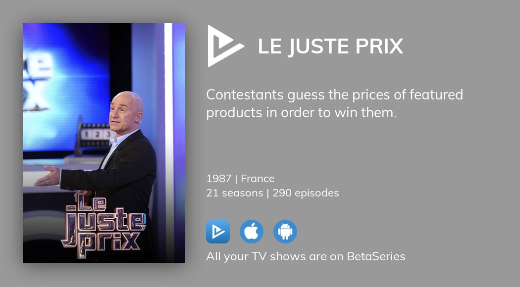 Watch The Price Is Right (FR) streaming