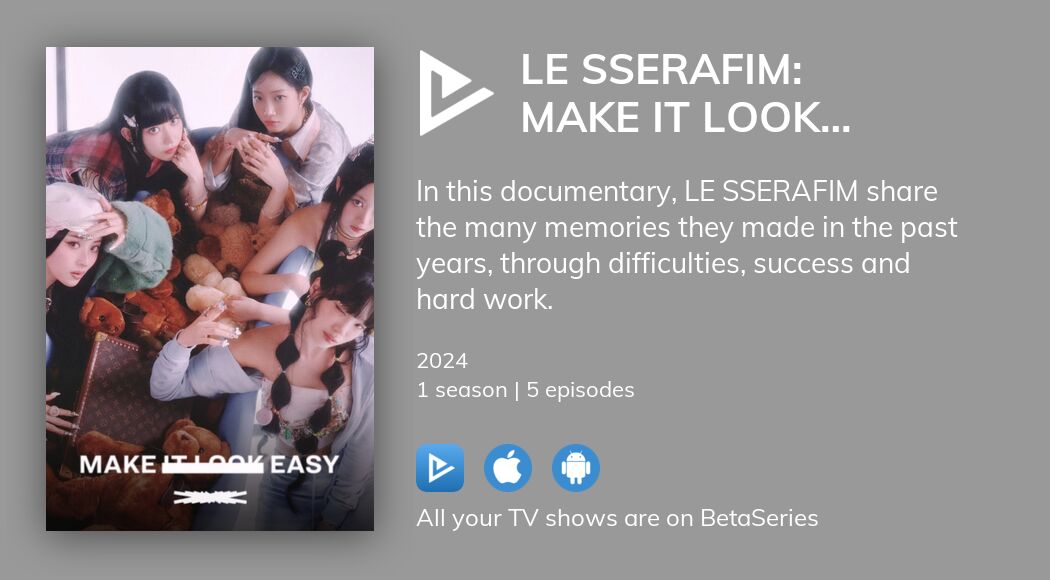 Watch LE SSERAFIM: Make It Look Easy streaming