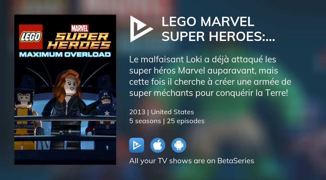 Watch LEGO Marvel Super Heroes: Maximum Overload! streaming