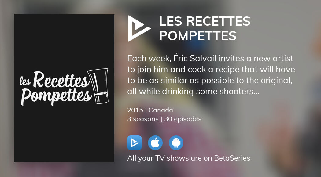 Watch Les recettes pompettes streaming