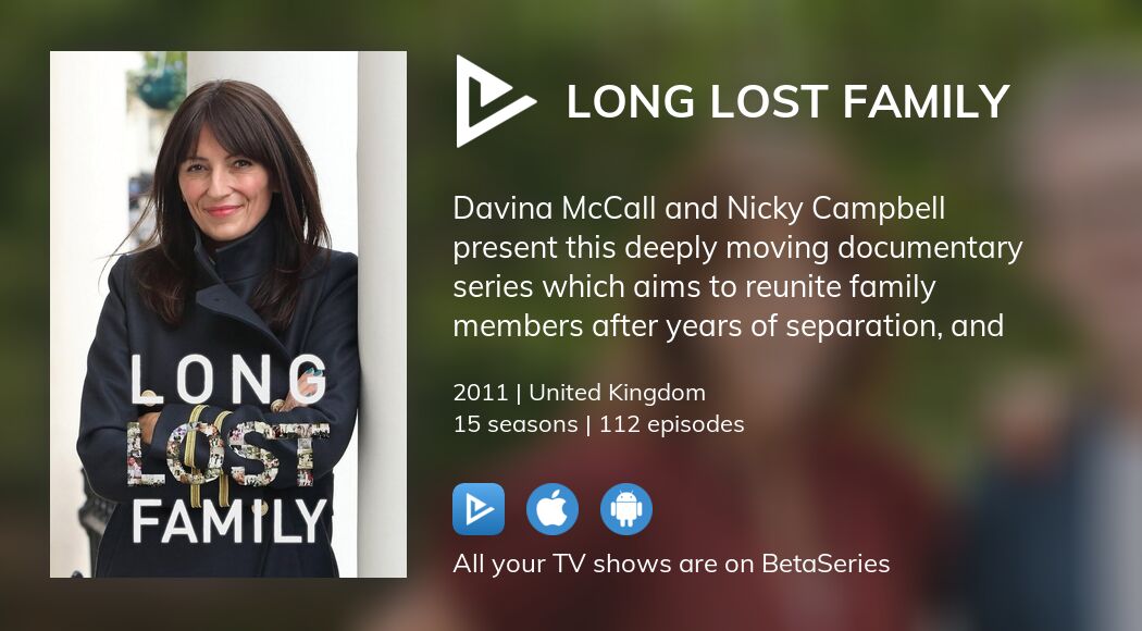 Watch Long Lost Family streaming