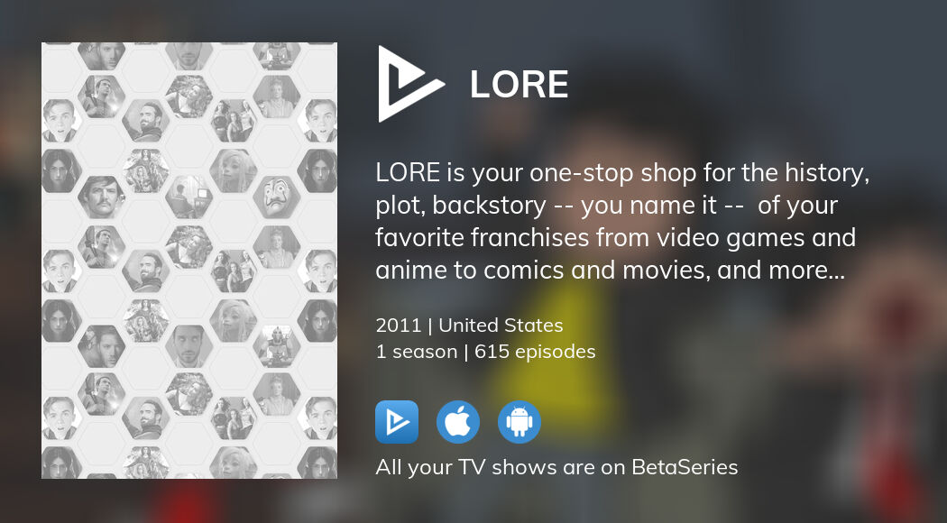 Watch LORE streaming