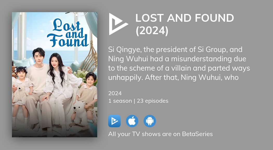 Watch Lost and Found (2024) streaming