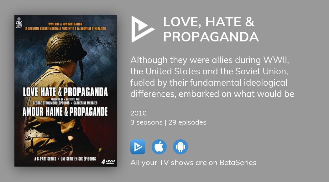 Watch Love, Hate & Propaganda streaming