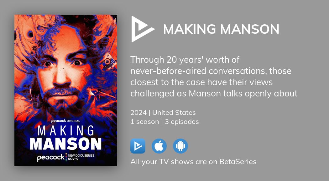 Watch Making Manson streaming