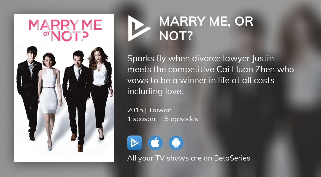Watch Marry Me, or Not? streaming