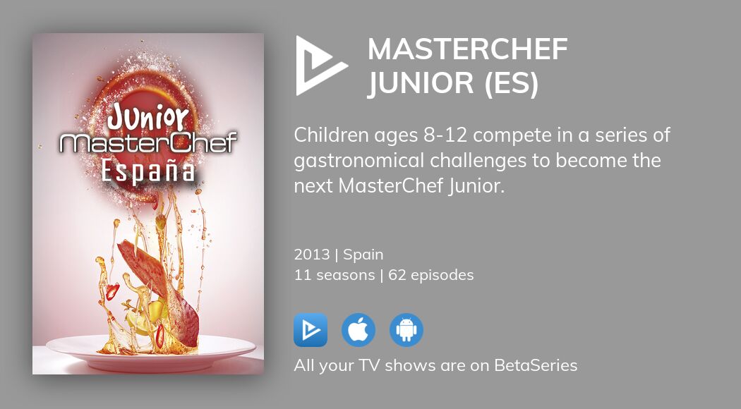 Watch MasterChef Junior (ES) streaming