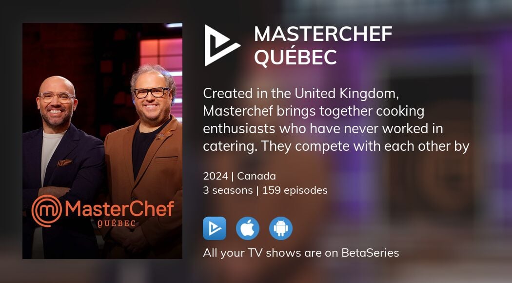 Watch MasterChef Québec streaming