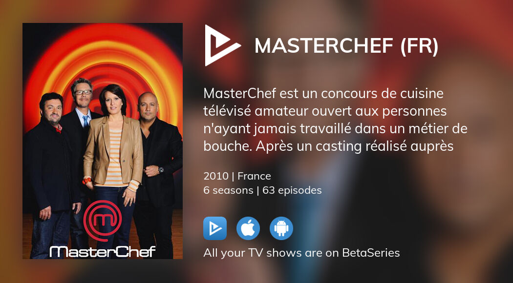 Watch MasterChef (FR) streaming