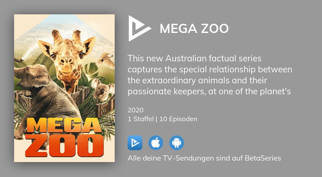 Watch Mega Zoo streaming