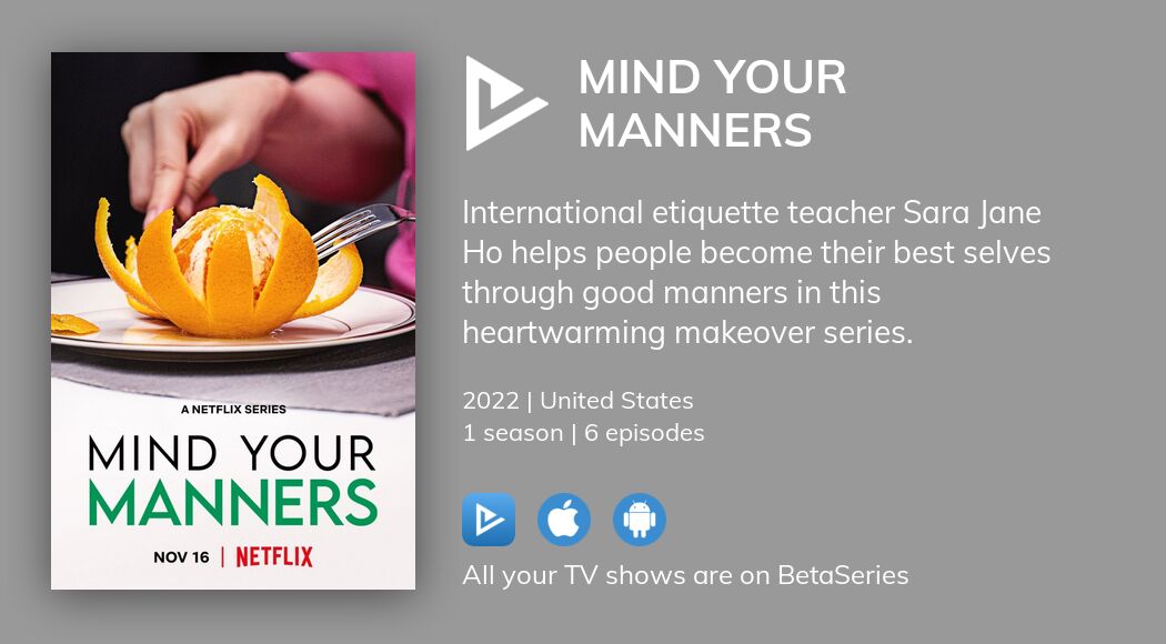Watch Mind Your Manners streaming