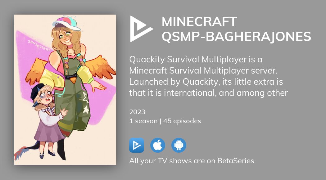 Watch MINECRAFT QSMP-BagheraJones streaming
