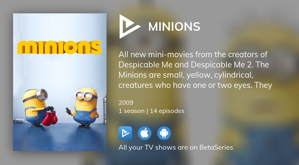 Watch Minions streaming