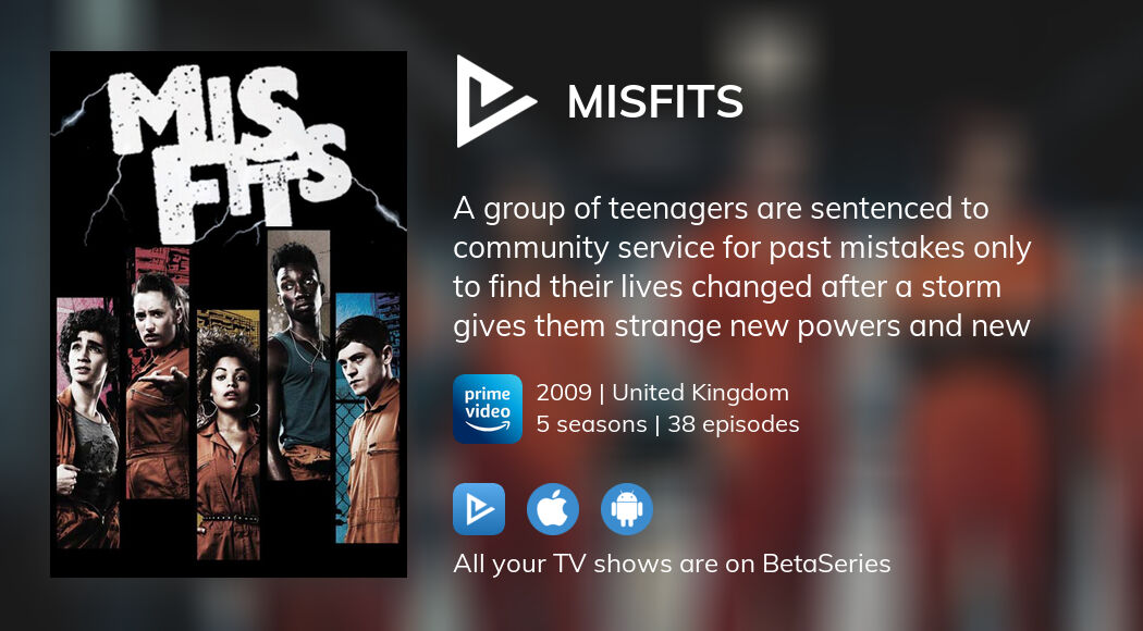 Watch Misfits streaming