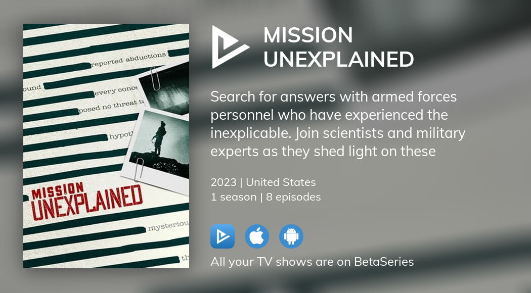Watch Mission Unexplained streaming