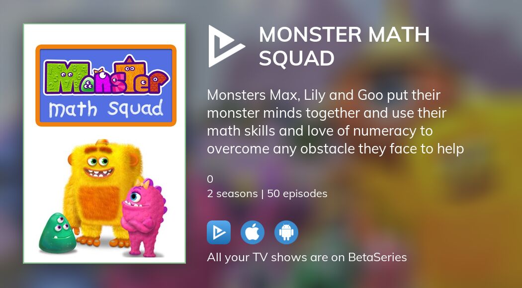 Watch Monster Math Squad streaming
