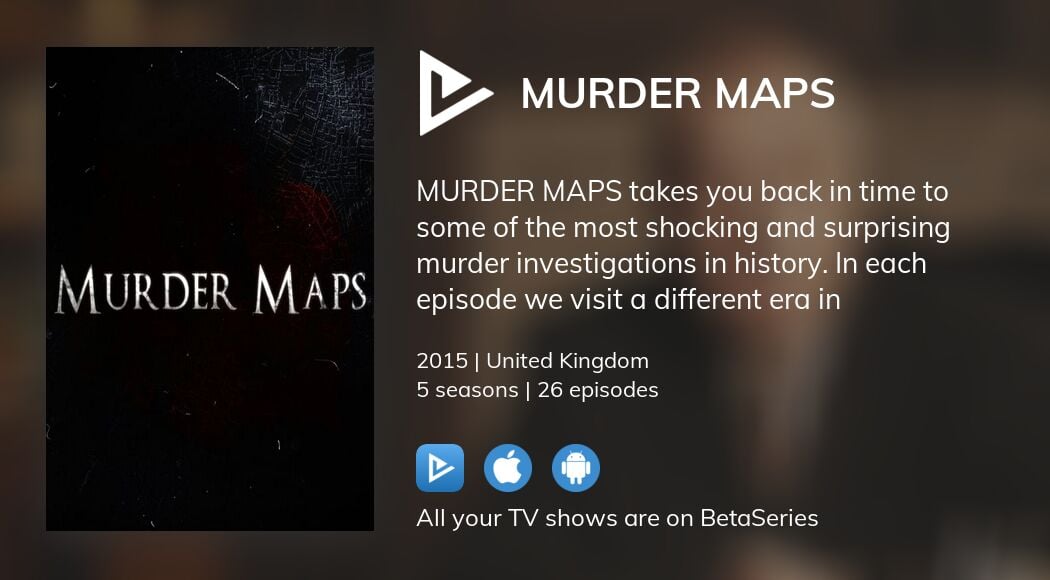 Watch Murder Maps Streaming