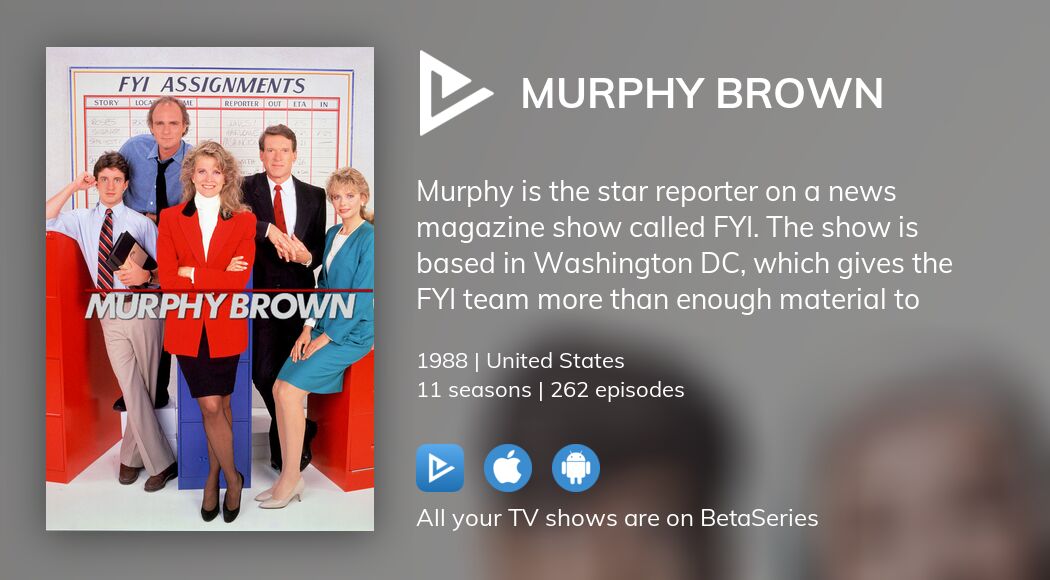 Watch Murphy Brown streaming