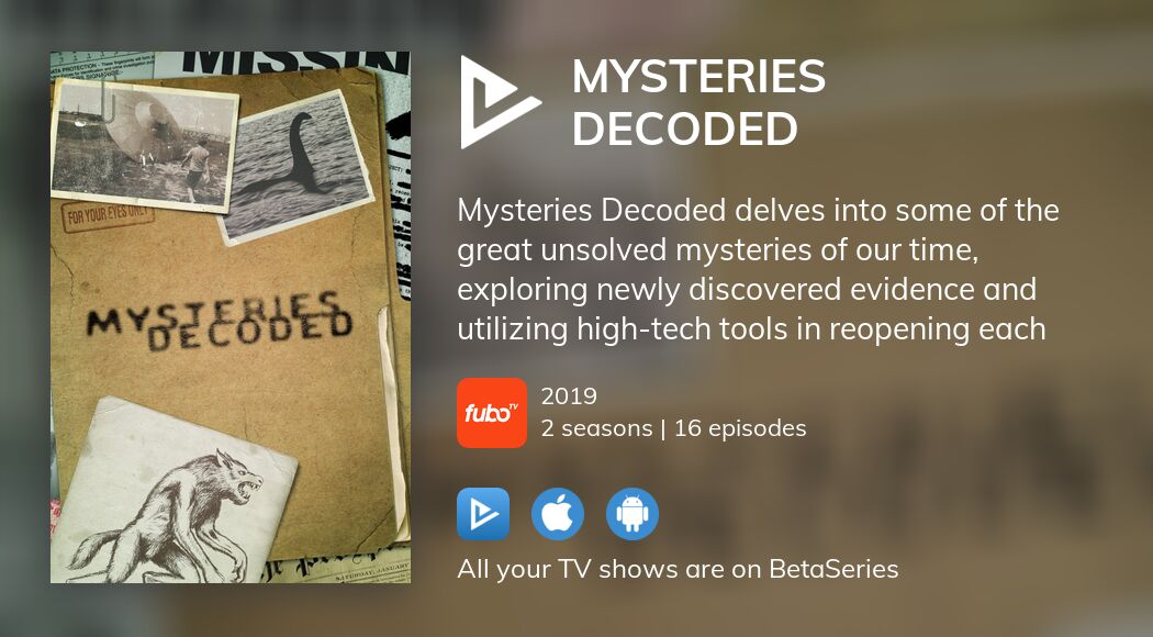 Watch Mysteries Decoded streaming