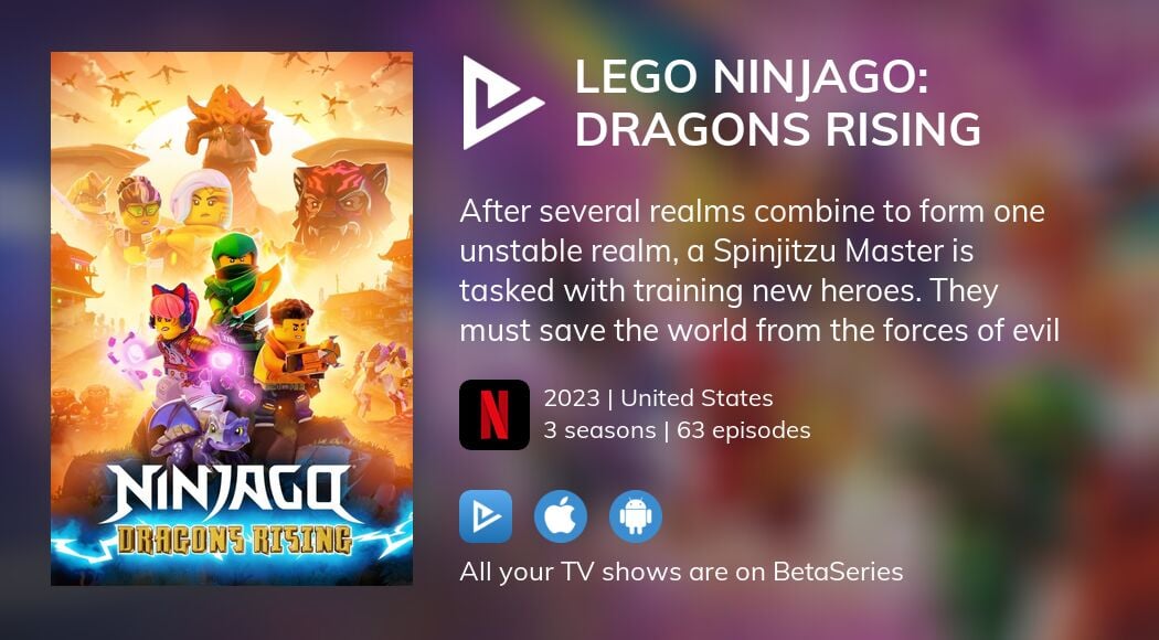 Watch LEGO Ninjago: Dragons Rising season 2 streaming