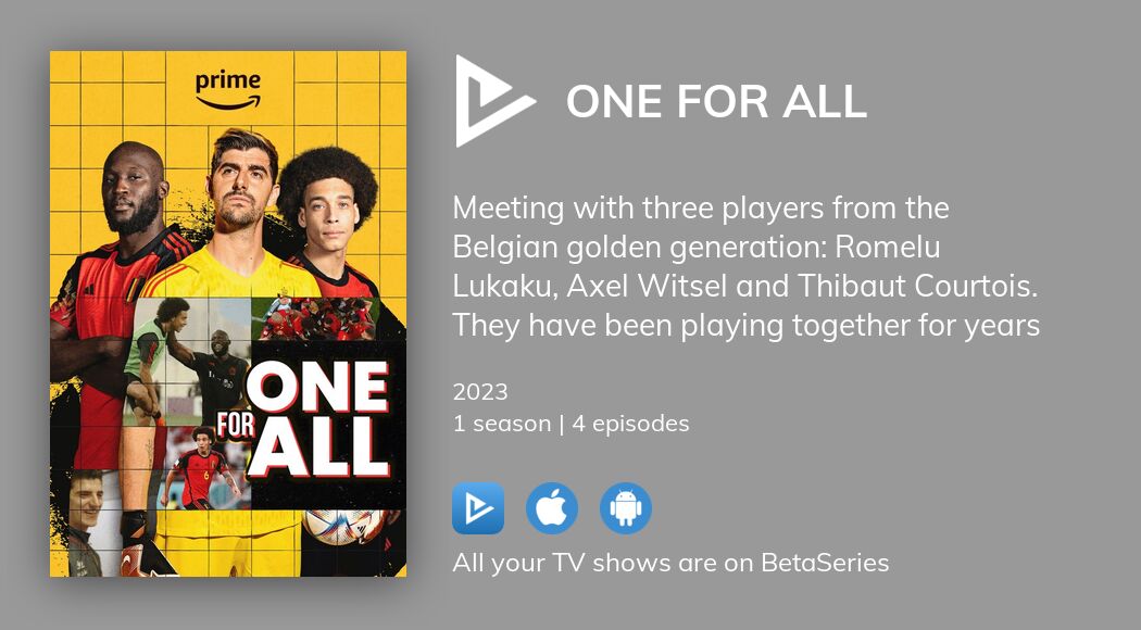 Watch One For All streaming