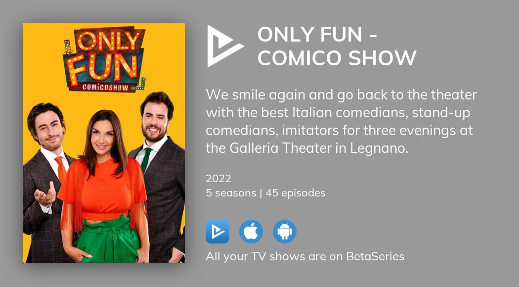Watch Only Fun - Comico Show streaming