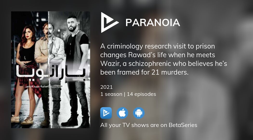 Where to watch Paranoia TV series streaming online? | BetaSeries.com