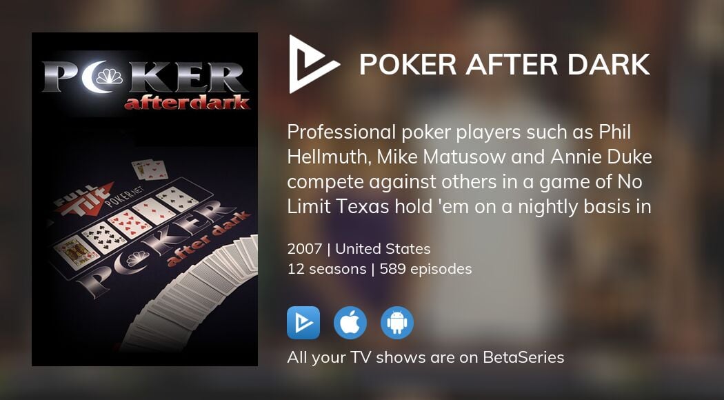 Watch Poker After Dark streaming