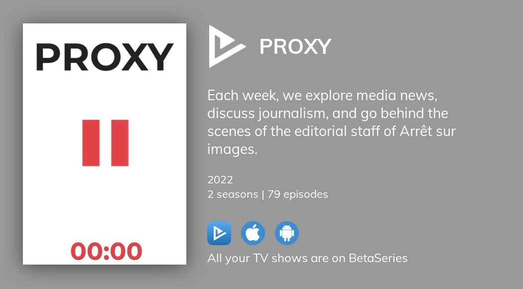 Watch Proxy streaming