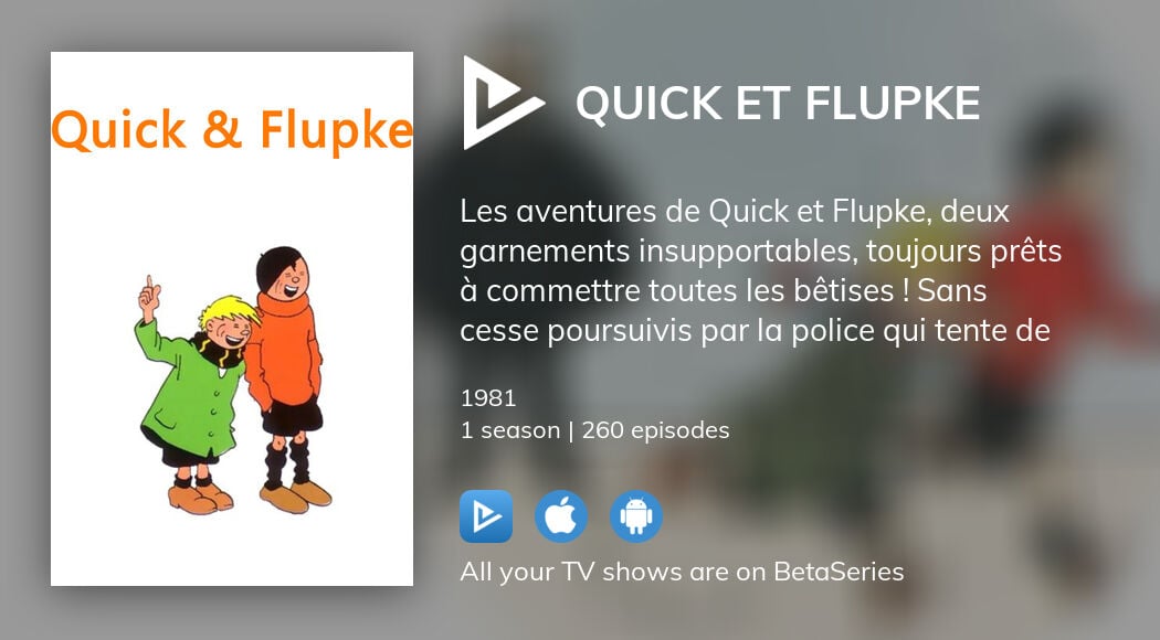 Watch Quick and Flupke streaming