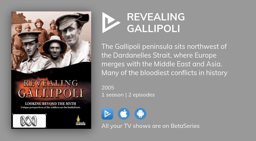 Watch Revealing Gallipoli streaming