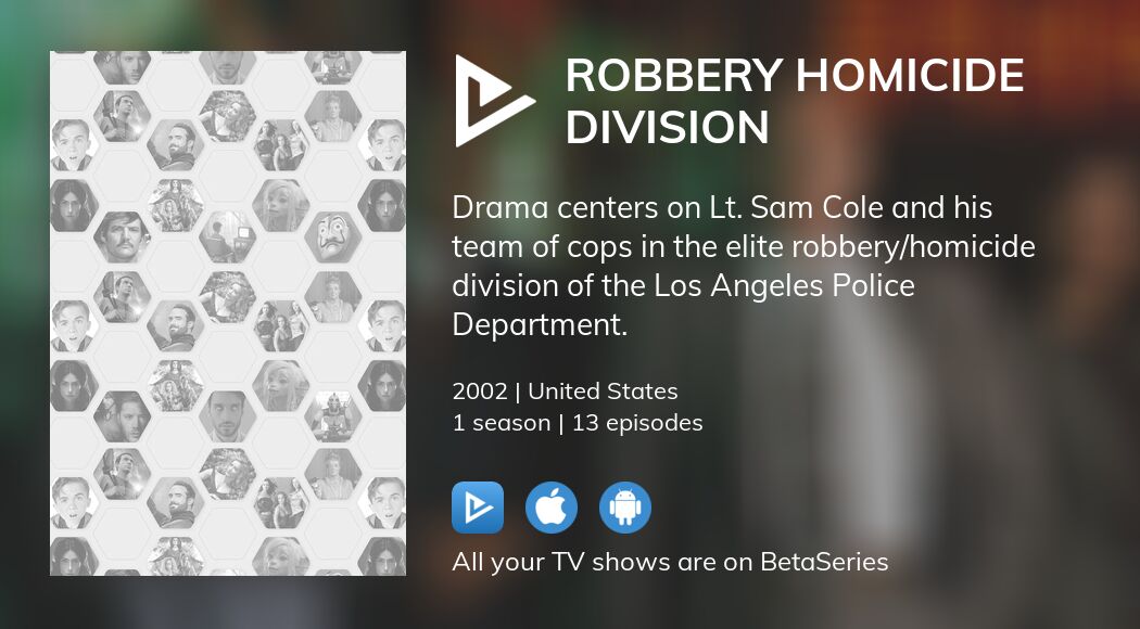 Watch Robbery Homicide Division streaming