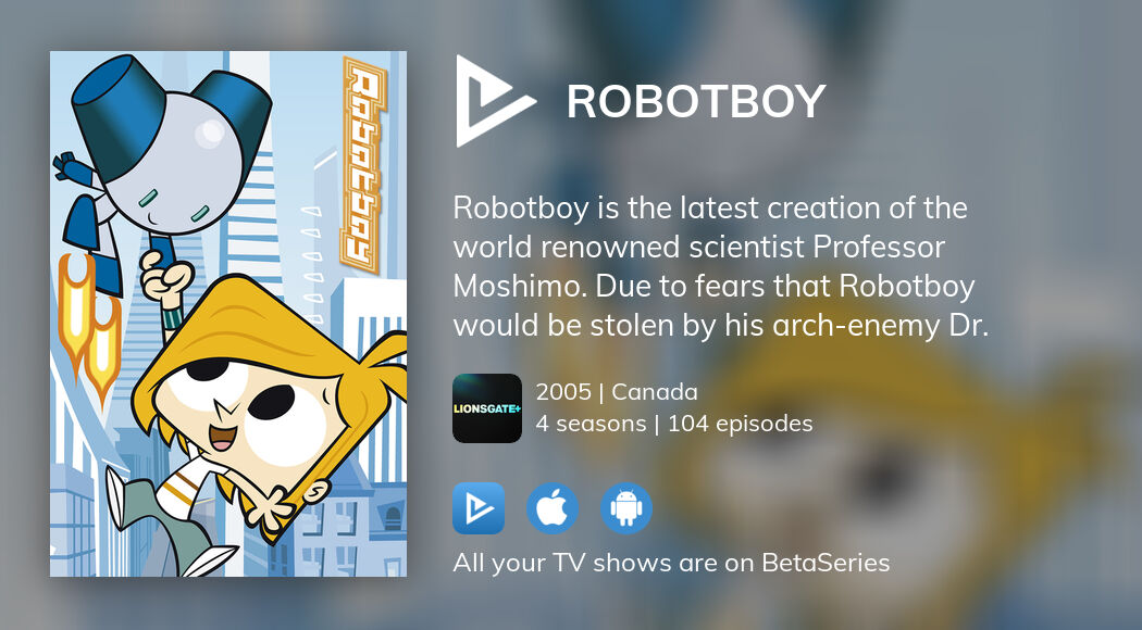 Watch Robotboy streaming