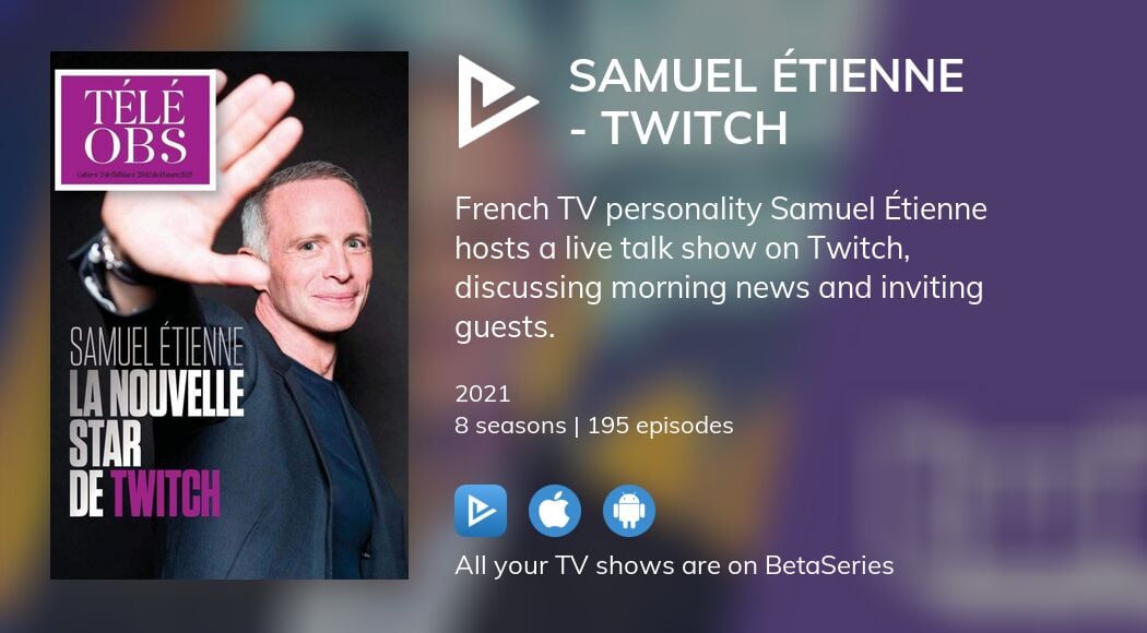Watch Samuel Étienne - Twitch streaming