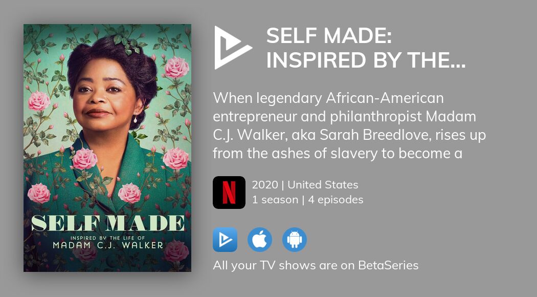 Watch Self Made: Inspired By The Life Of Madam C.J. Walker streaming